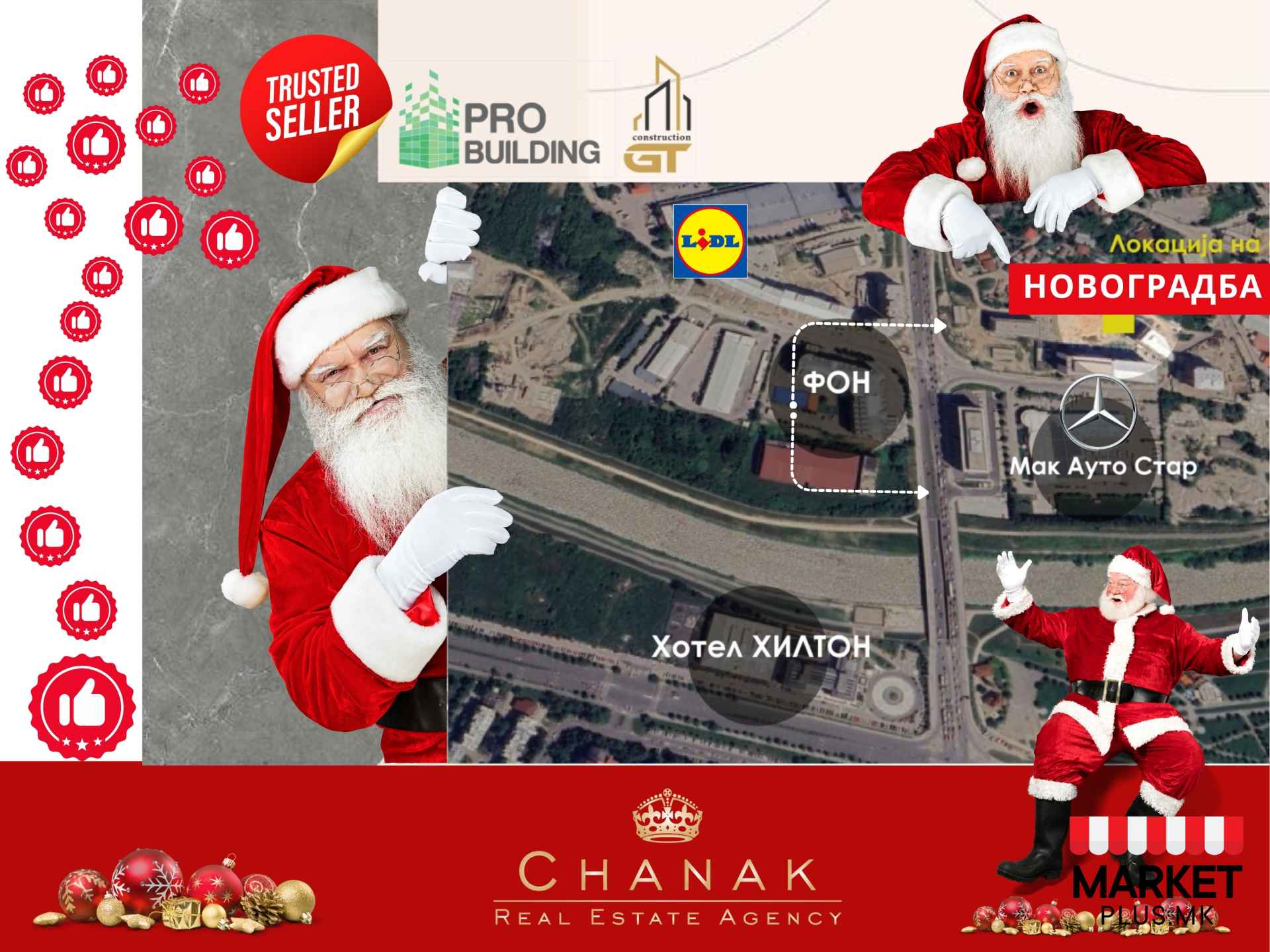 novi stanovi sproti "MERCEDES' i "LIDL"noviot | marketplus.mk