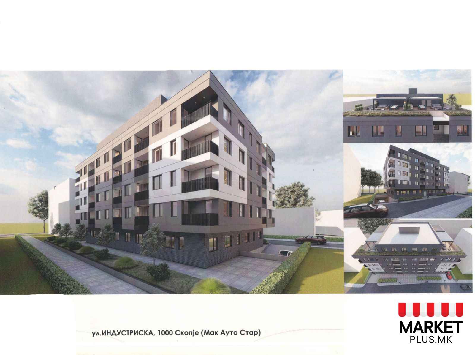 Stanovi vo gradba od 31m2 do 72m2 vo Skopje | marketplus.mk